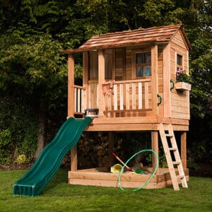 Playhouse Kits, Wooden Cedar Playhouses – Outdoor Living Today